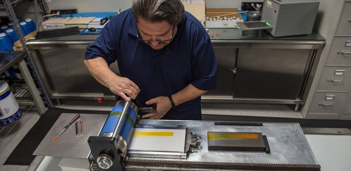 Custom In-House Ink Formulation